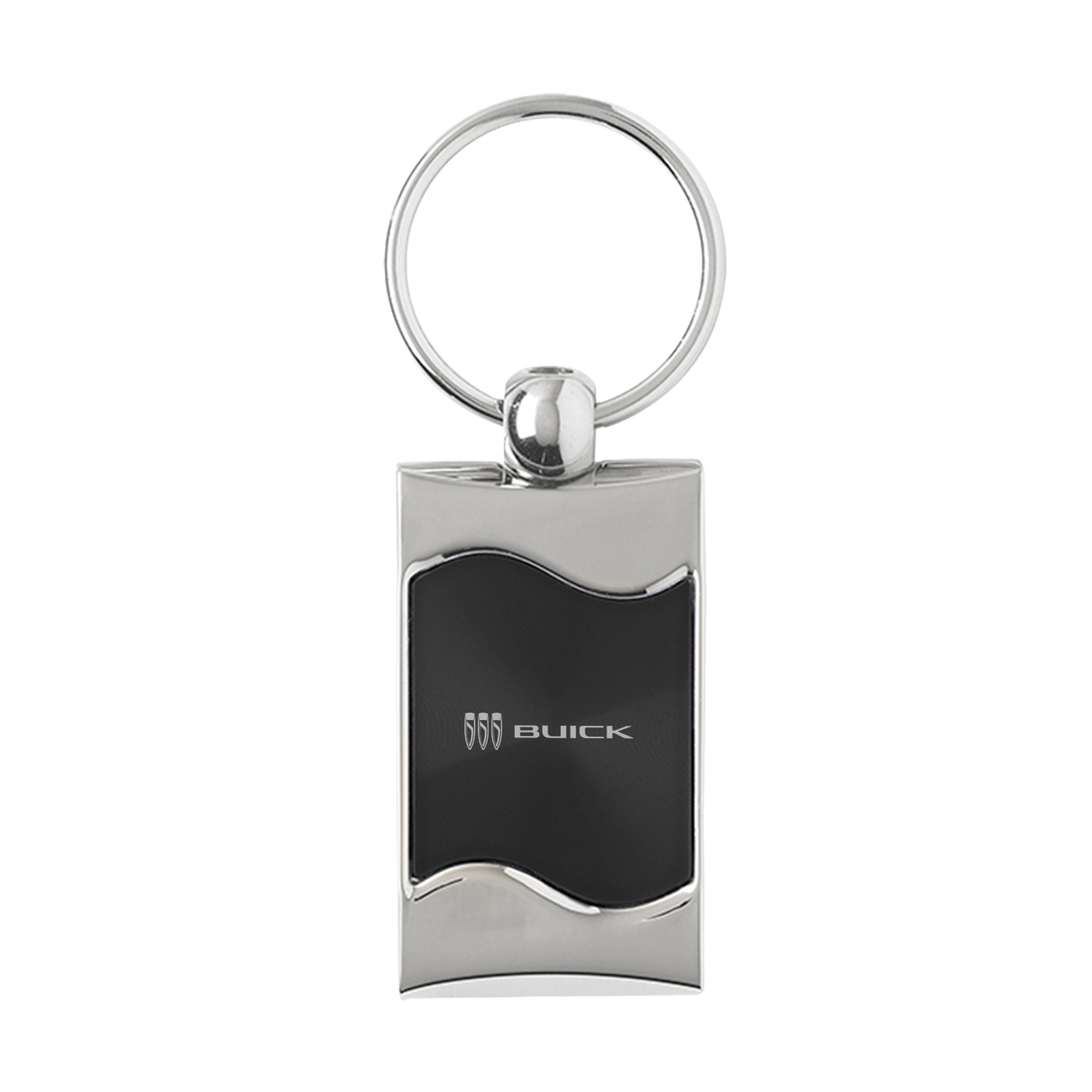 Buick Silver Wave Keychain