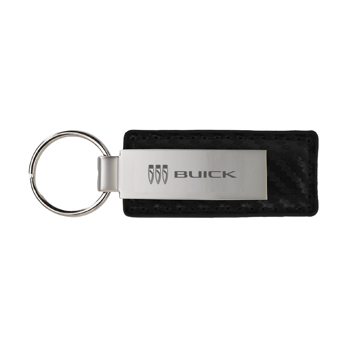 Buick Carbon Metal Large Keychain