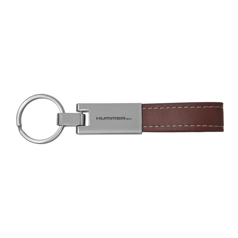Hummer EV Leather Loop Strap Keychain