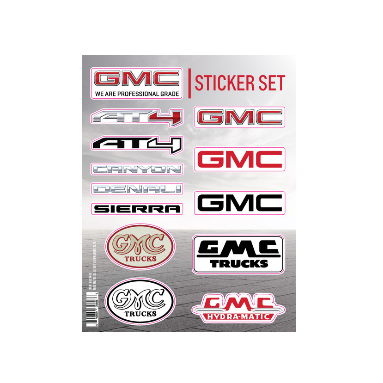 Gmc Sierra Decal