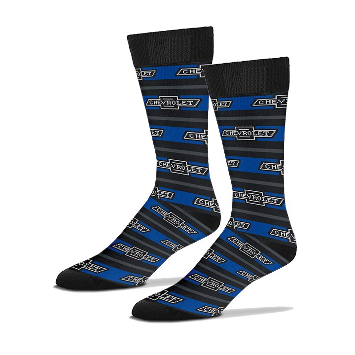 Chevrolet Heritage Bowtie Stripe Socks – GM Company Store